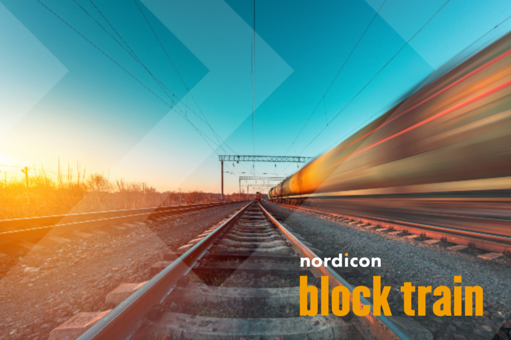 Vi utvider jernbanetilbudet vårt med regelmessige blokktog! - Nordicon